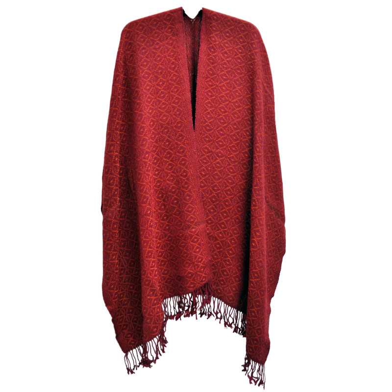 Ponchos y ruanas para mujer en alpaca de Bolivia